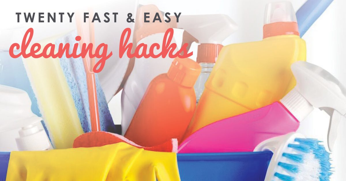 Fast And Easy Cleaning Hacks Simple Cleaning Tricks