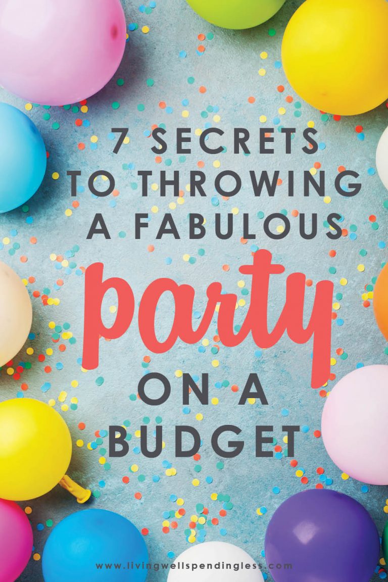 7 Secrets to Throwing a Party on a Budget | Party Ideas on the Cheap